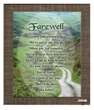 Naturally Irish - Farewell - Country Side Scene RM Frame - 947584 ...