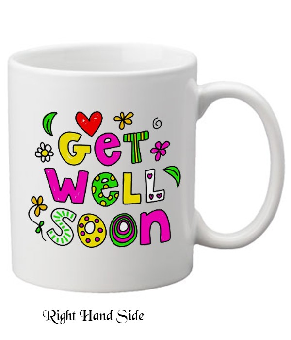 Naturally Irish - Get Well Soon Flowers & Hearts Mug - 114238 ...