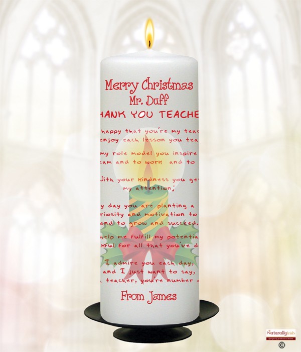 Naturally Irish - Merry Christmas Teacher - Learning Tree Christmas ...