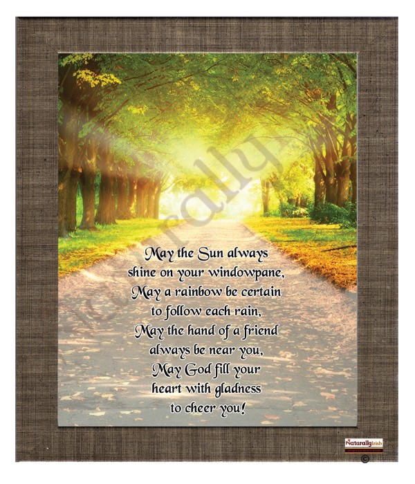 Naturally Irish - May The Sun Always Shine RM Frame - 947515 947508 ...